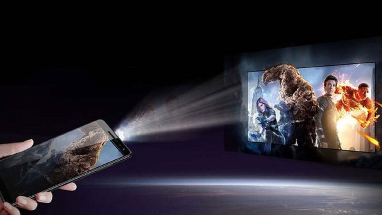 بهترین گوشی ها با قابلیت پخش فیلم روی دیوار - کسری پارس