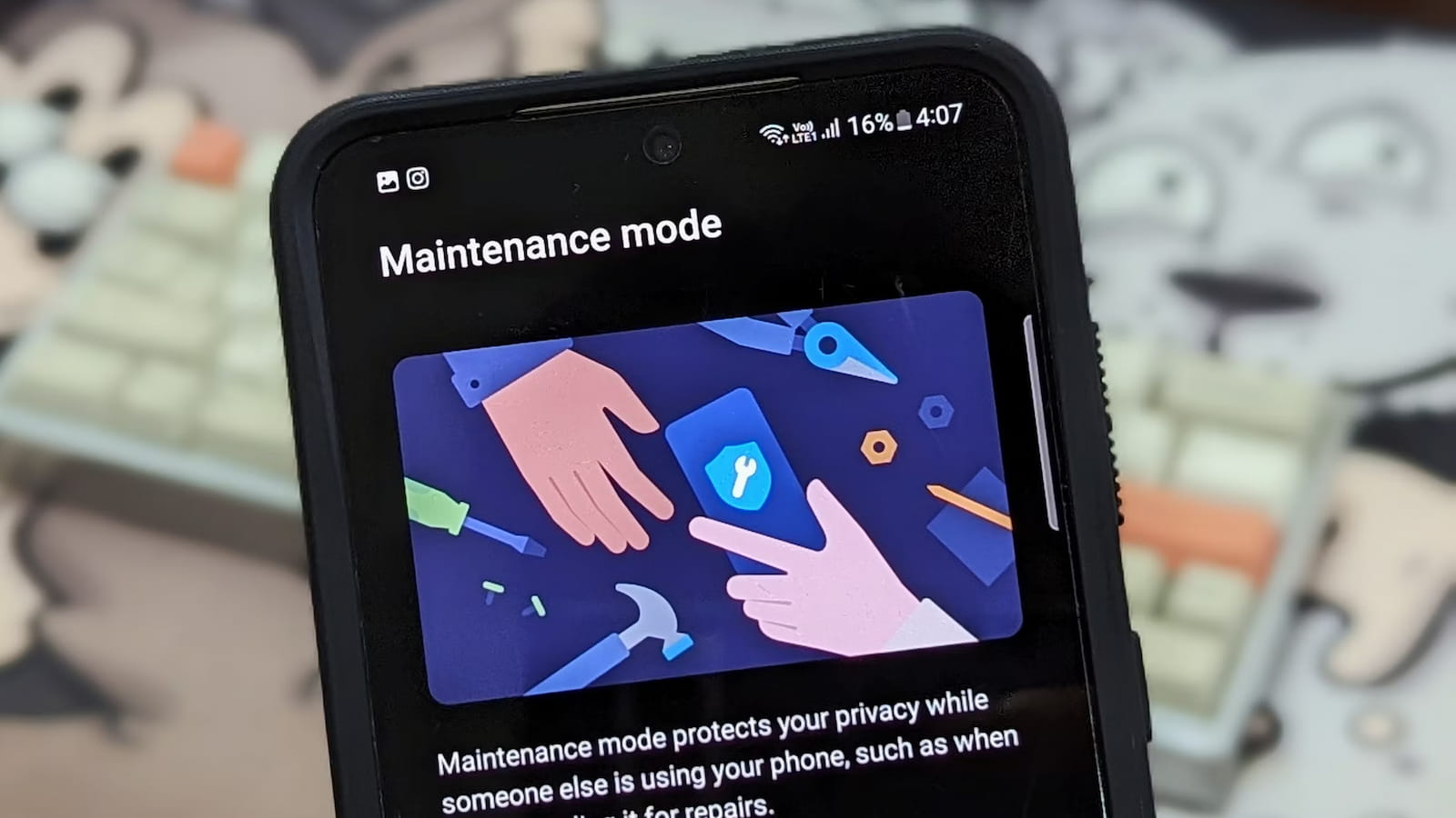 قابلیت Maintenance mode در سامسونگ چیست؟ + کاربرد آن